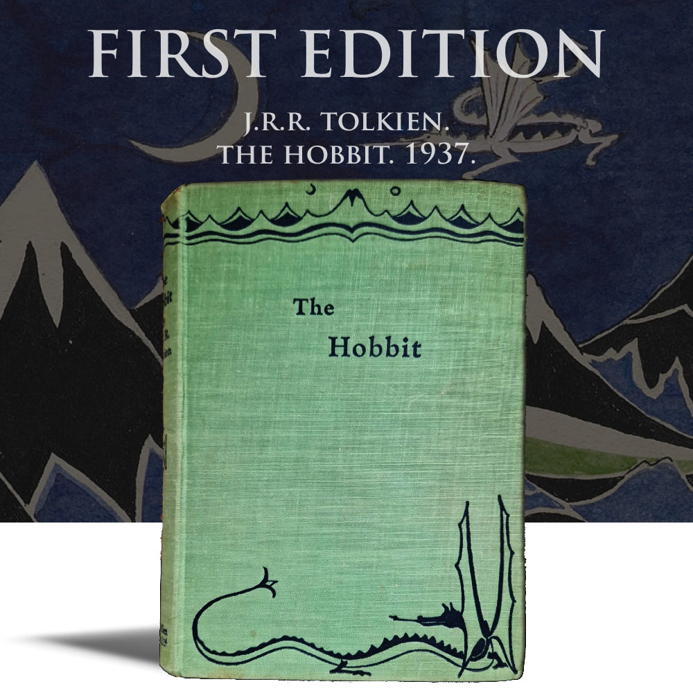 THE HOBBIT | 1937, first edition, previously owned by Tolkien's uncle ...