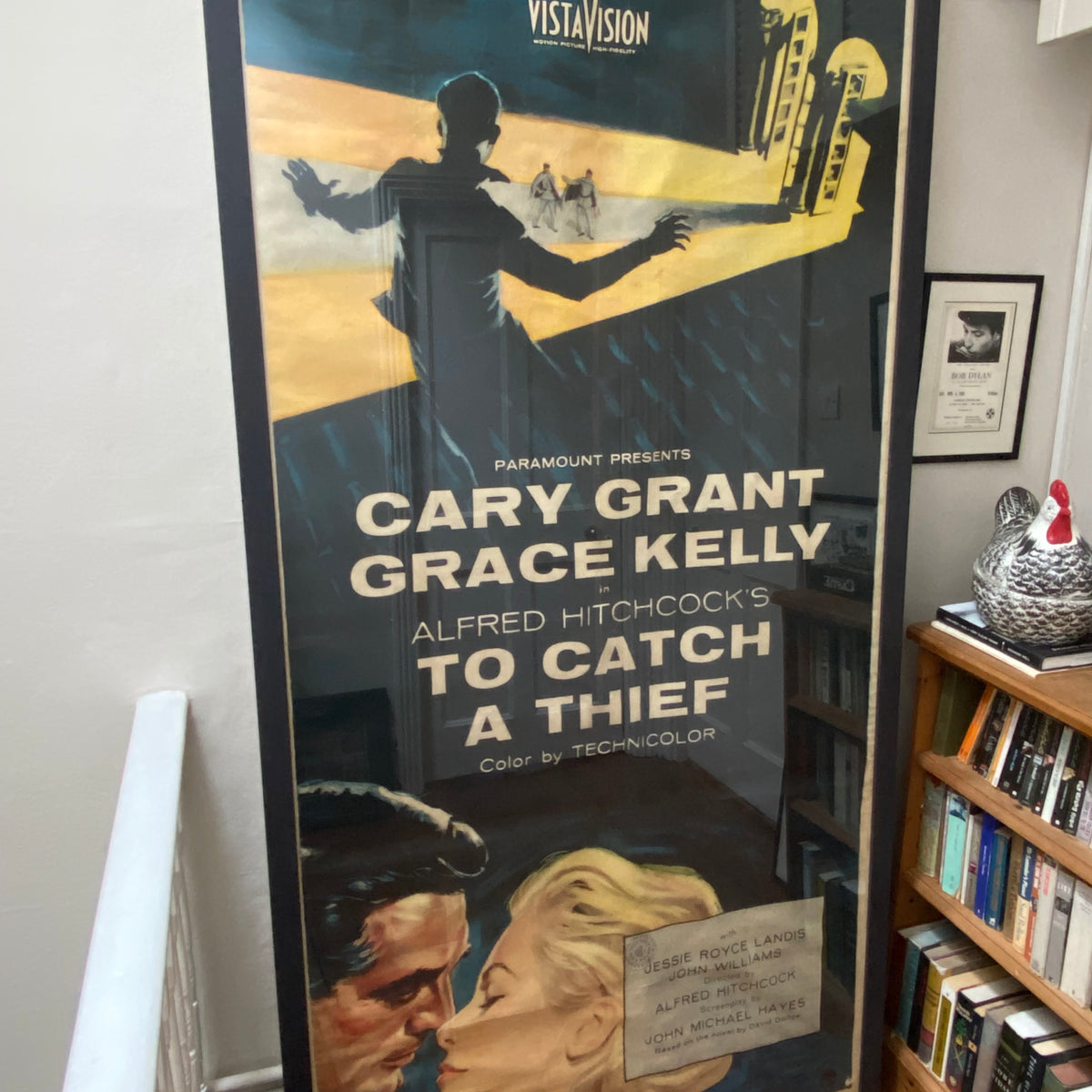 To Catch a Thief | 1955, original US three-sheet movie poster. Framed. – Bayliss Rare Books