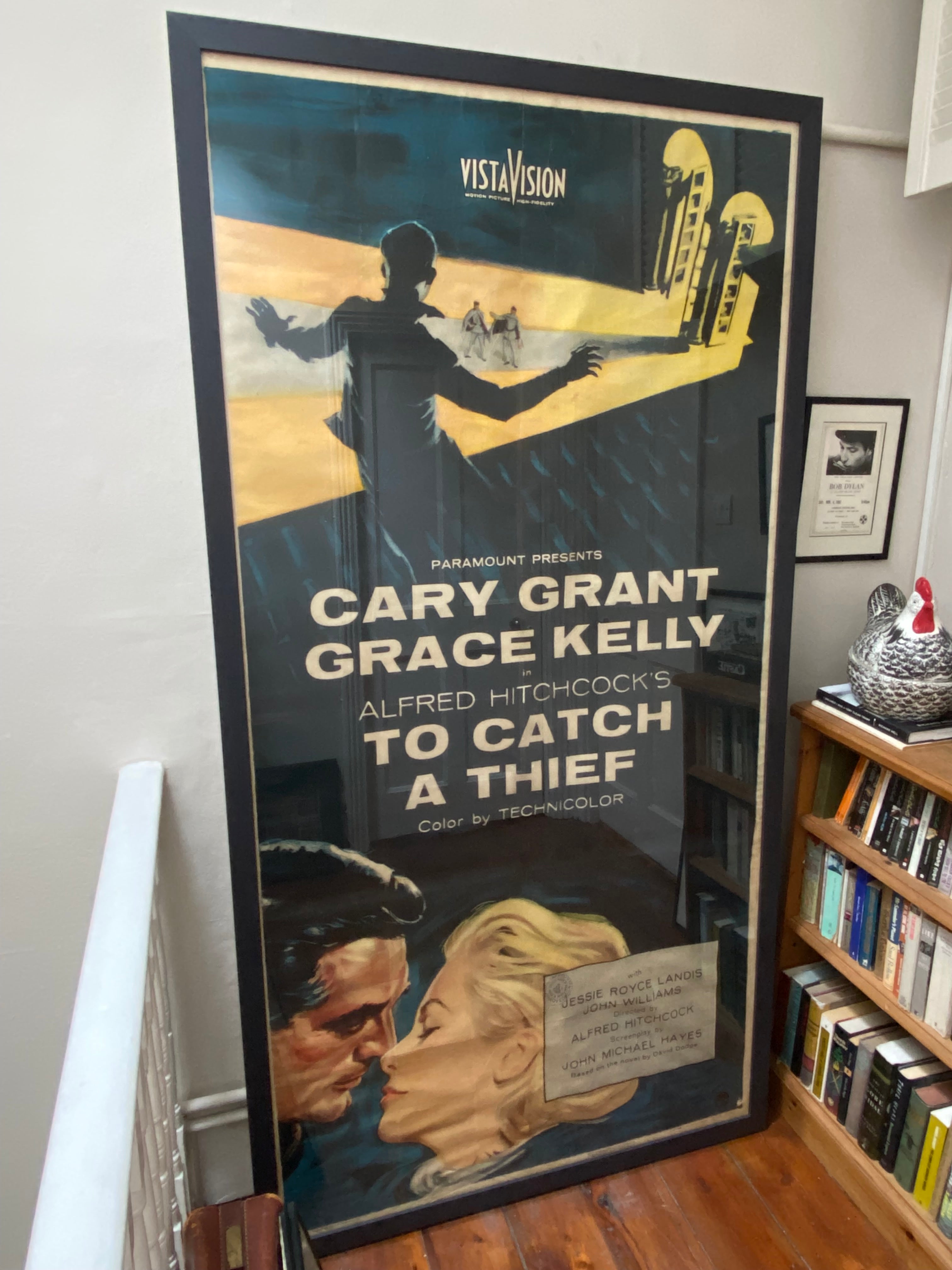 To Catch a Thief | 1955, original US three-sheet movie poster. Framed. – Bayliss Rare Books ...