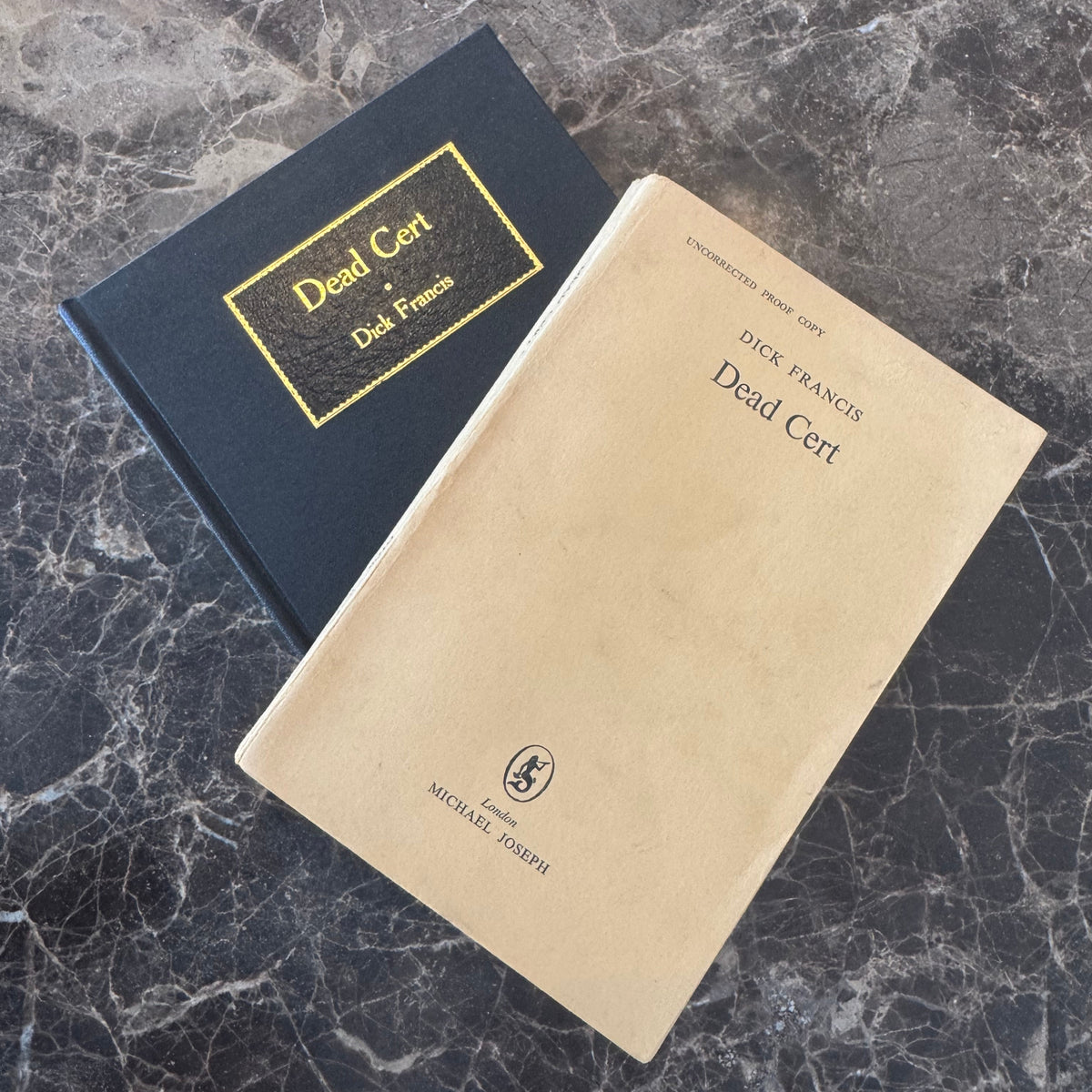 Dead Cert | 1962, Signed Uncorrected Proof, Inscribed to a Legendary C ...