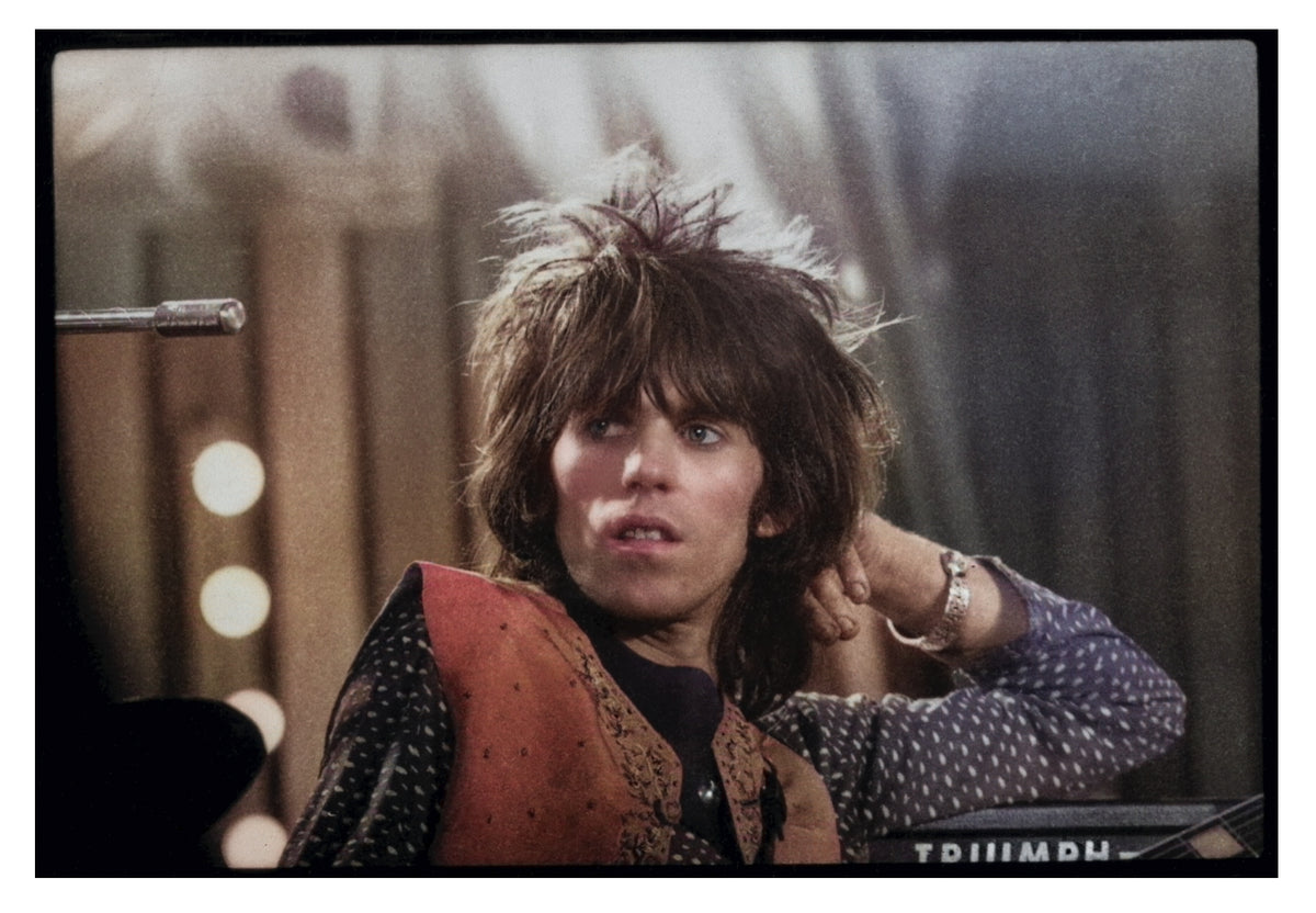Keith Richards at The Rock and Roll Circus | December 1968, limited-ed – Bayliss Rare Books