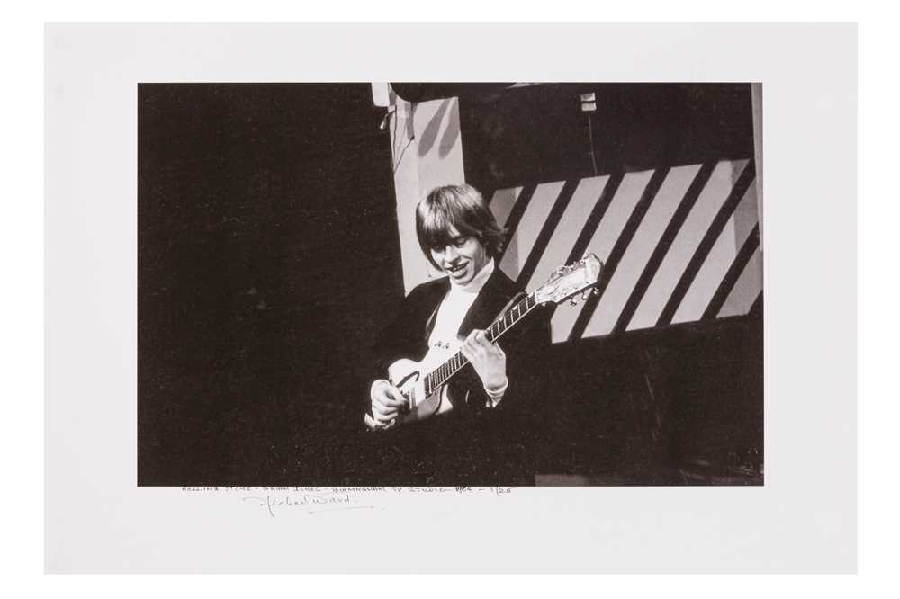 The Rolling Stones - Brian Jones | 1964, inkjet print, signed, titled ...