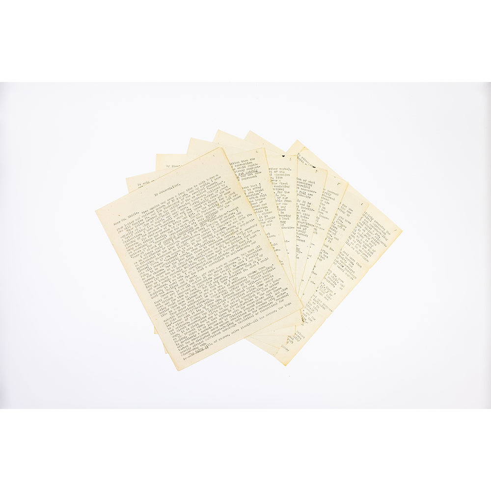 Sherlock Holmes Letter | 10th January 1947, 7 ½ pages, original signed ...