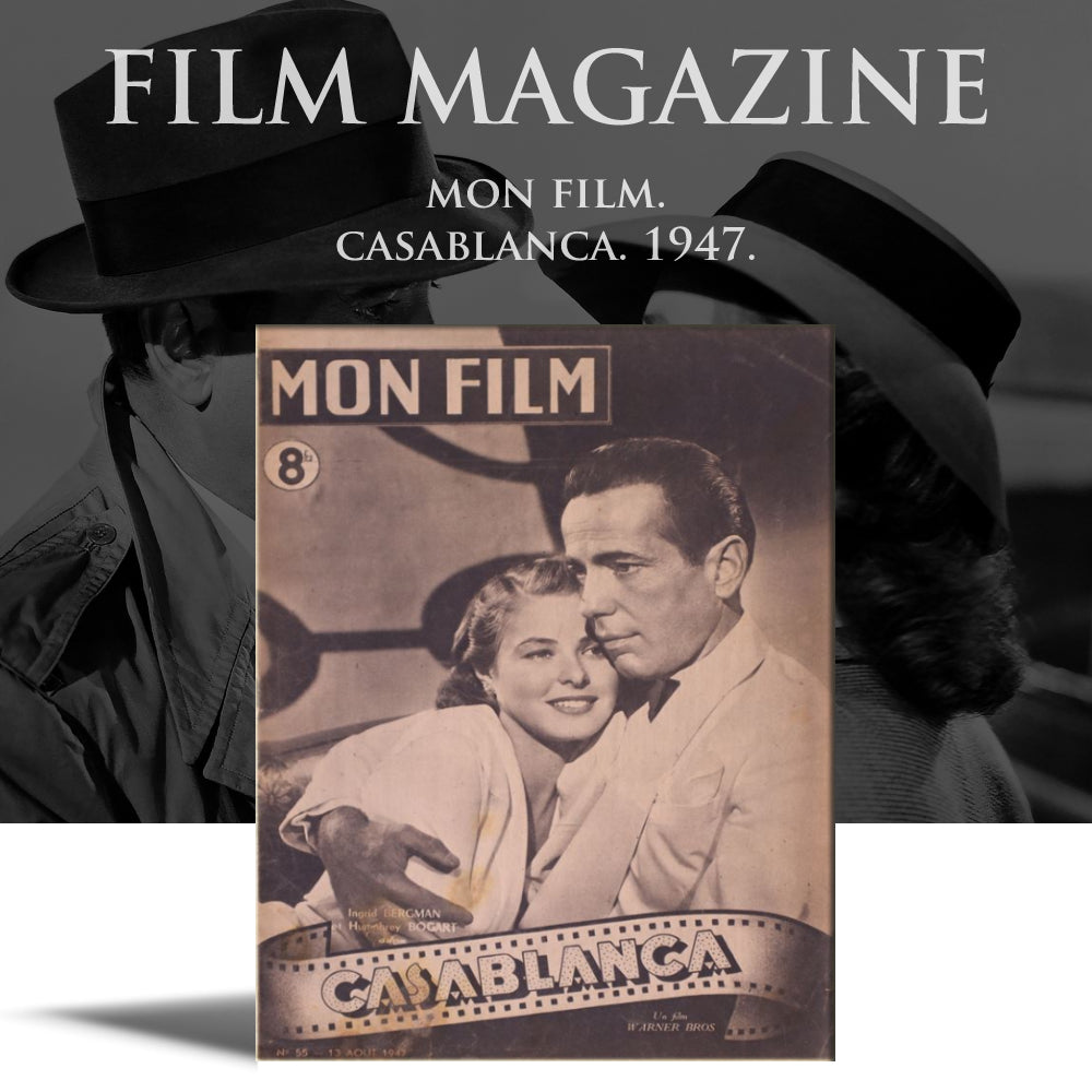Casablanca | 1947, French movie magazine. – Bayliss Rare Books