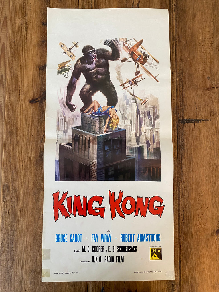 King Kong | 1966, Italian Locandina Movie Poster. – Bayliss Rare Books Limited. Registered in ...