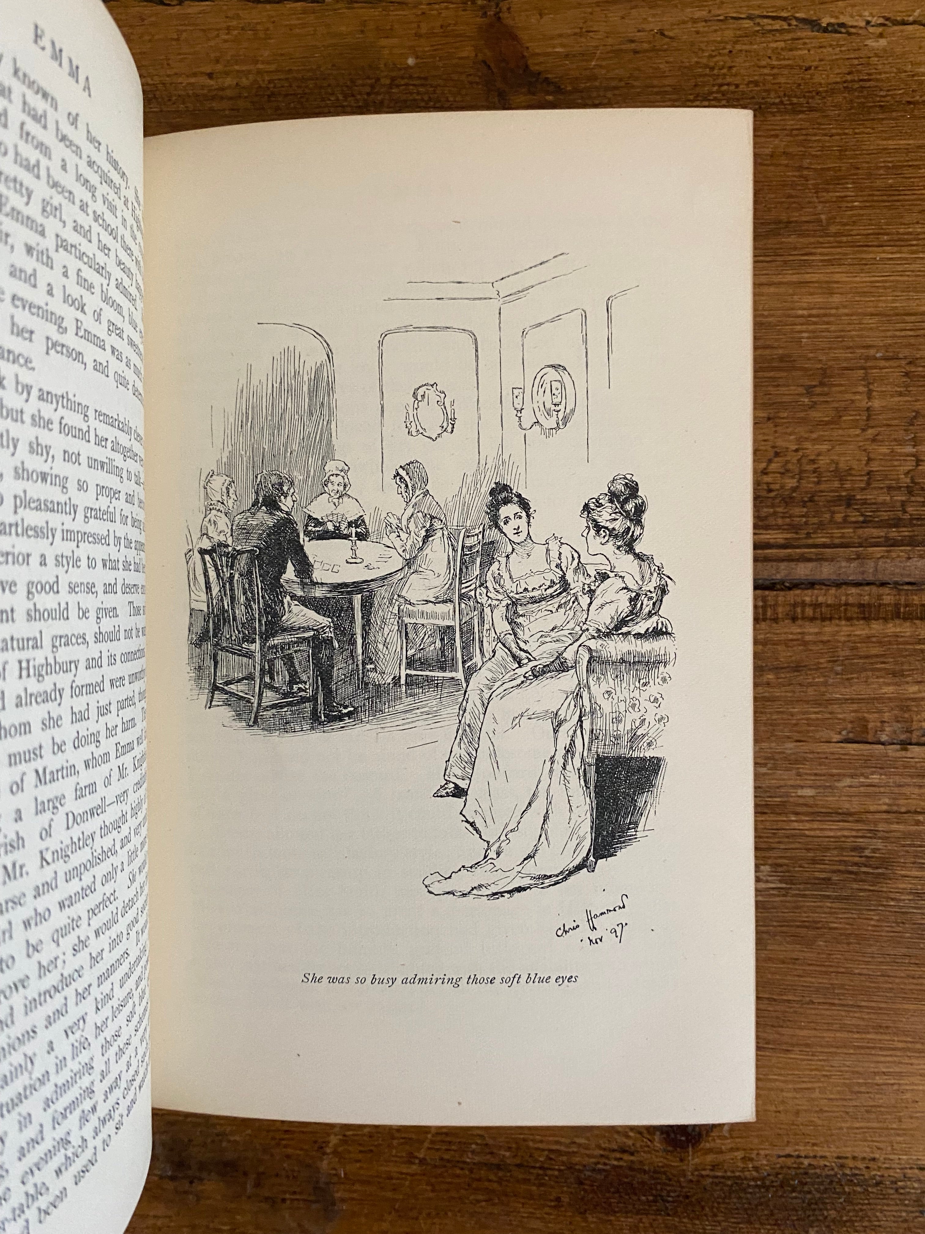 Emma | 1898, first illustrated edition in the original cloth binding ...