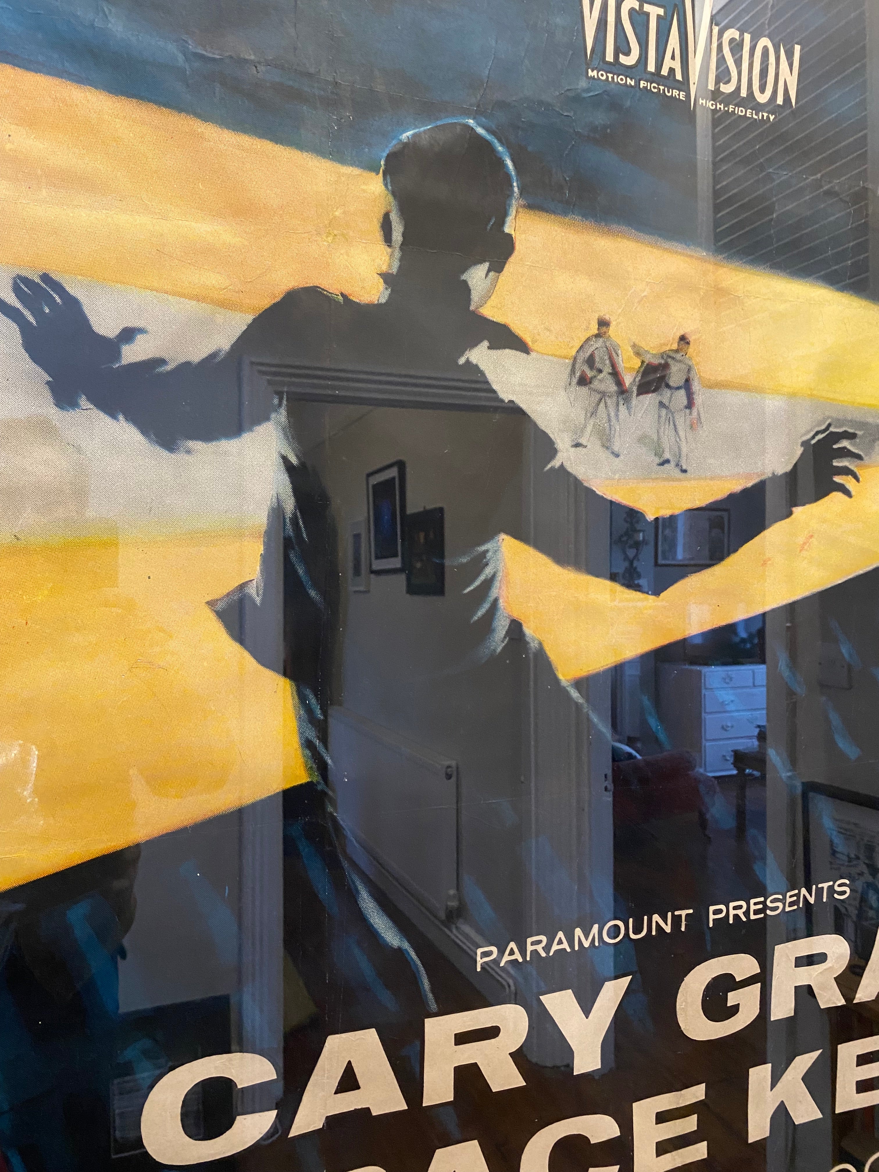 To Catch a Thief | 1955, original US three-sheet movie poster. Framed. – Bayliss Rare Books ...